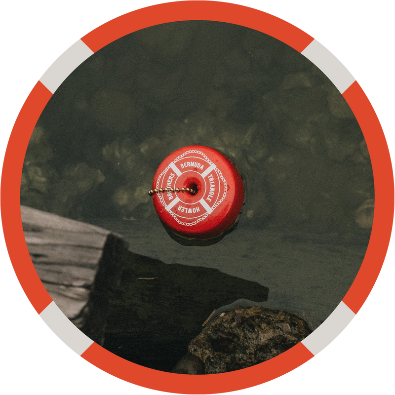 Bermuda Triangle Floatie Keychain – HOWLER BROTHERS