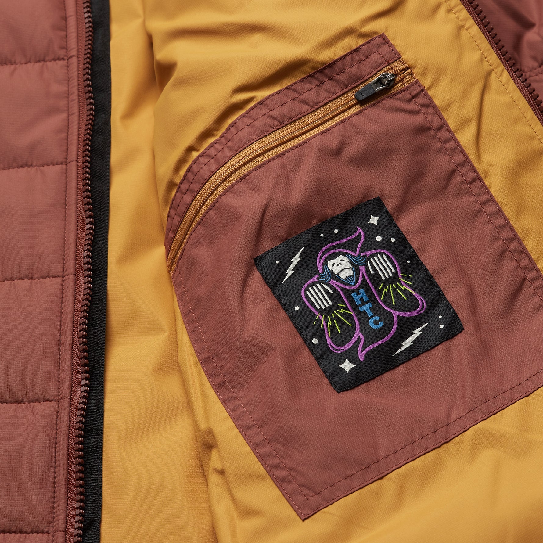Merlin Jacket - Cherrywood / Olivetree – HOWLER BROTHERS