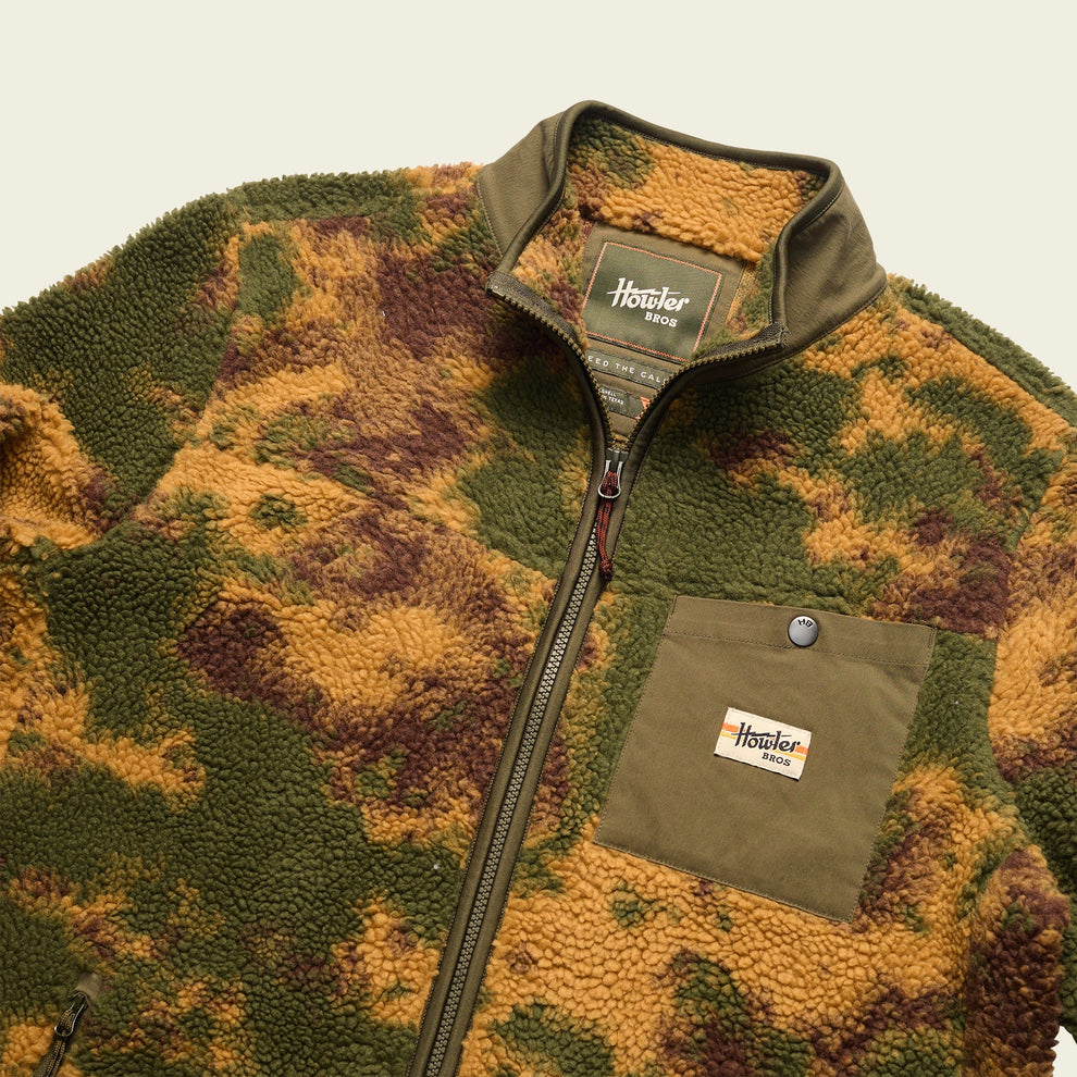Chisos Fleece Jacket - Inkblots : Camo – HOWLER BROTHERS