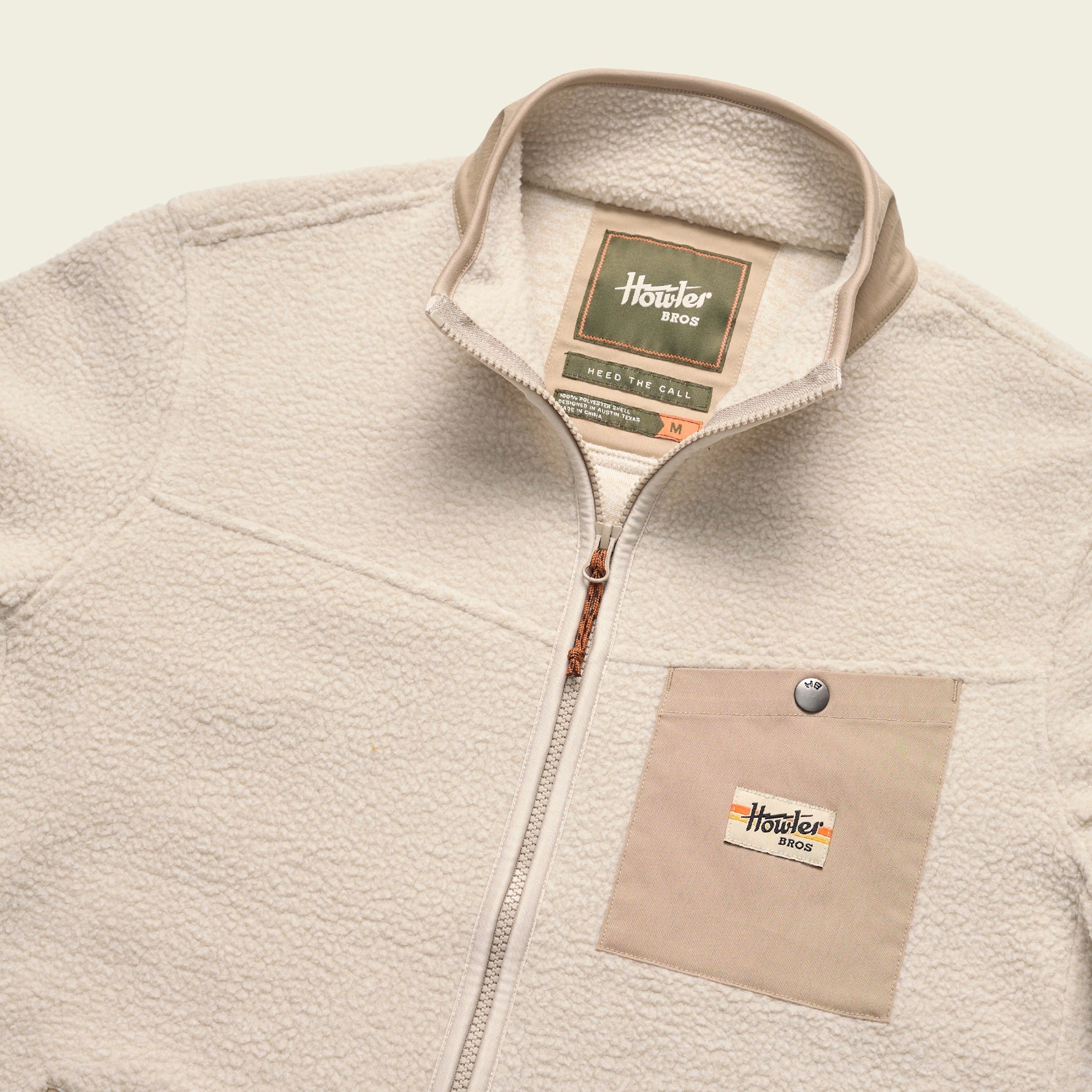 Chisos Fleece Jacket - Oatmeal – HOWLER BROTHERS