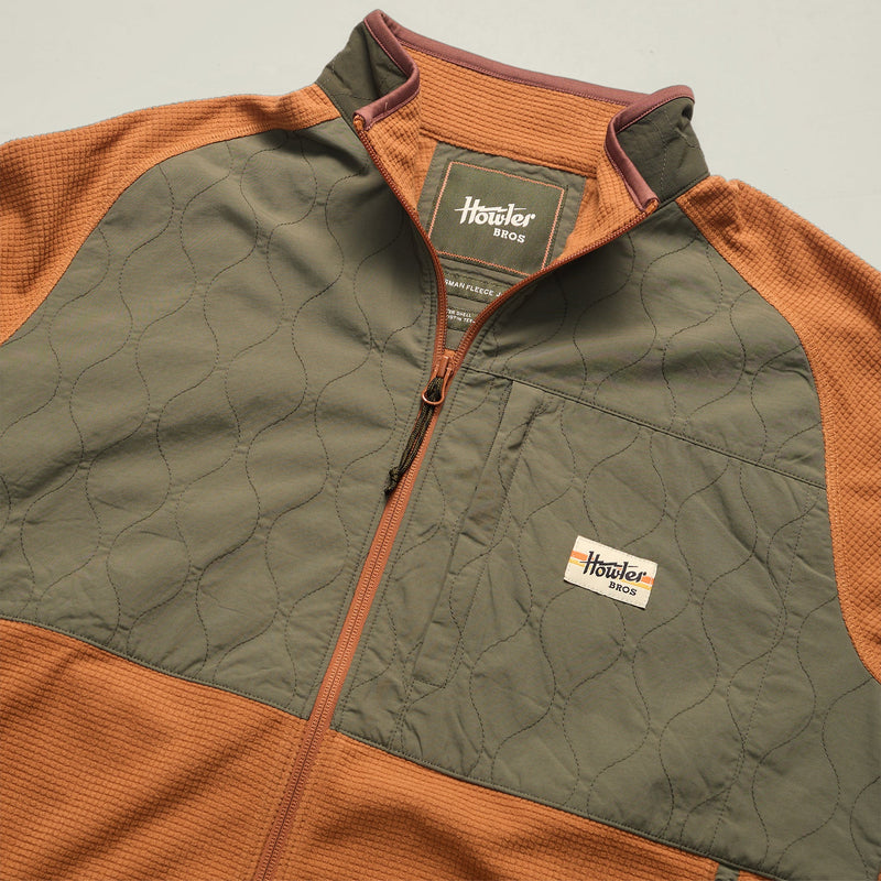 Talisman Fleece Jacket - Adobe – HOWLER BROTHERS