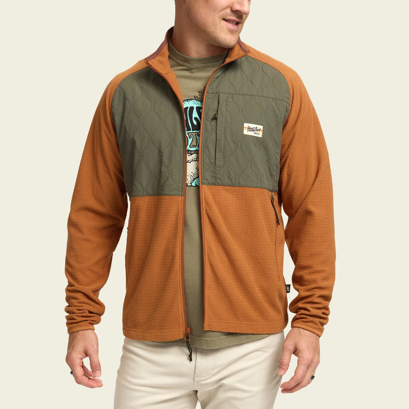 Talisman Fleece Jacket - Adobe – HOWLER BROTHERS