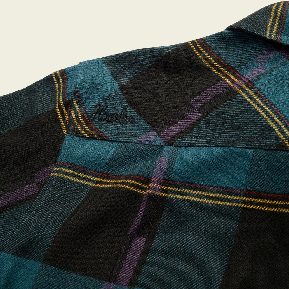 Harker's Flannel - Backdrop Plaid : Phantom Blue – HOWLER BROTHERS