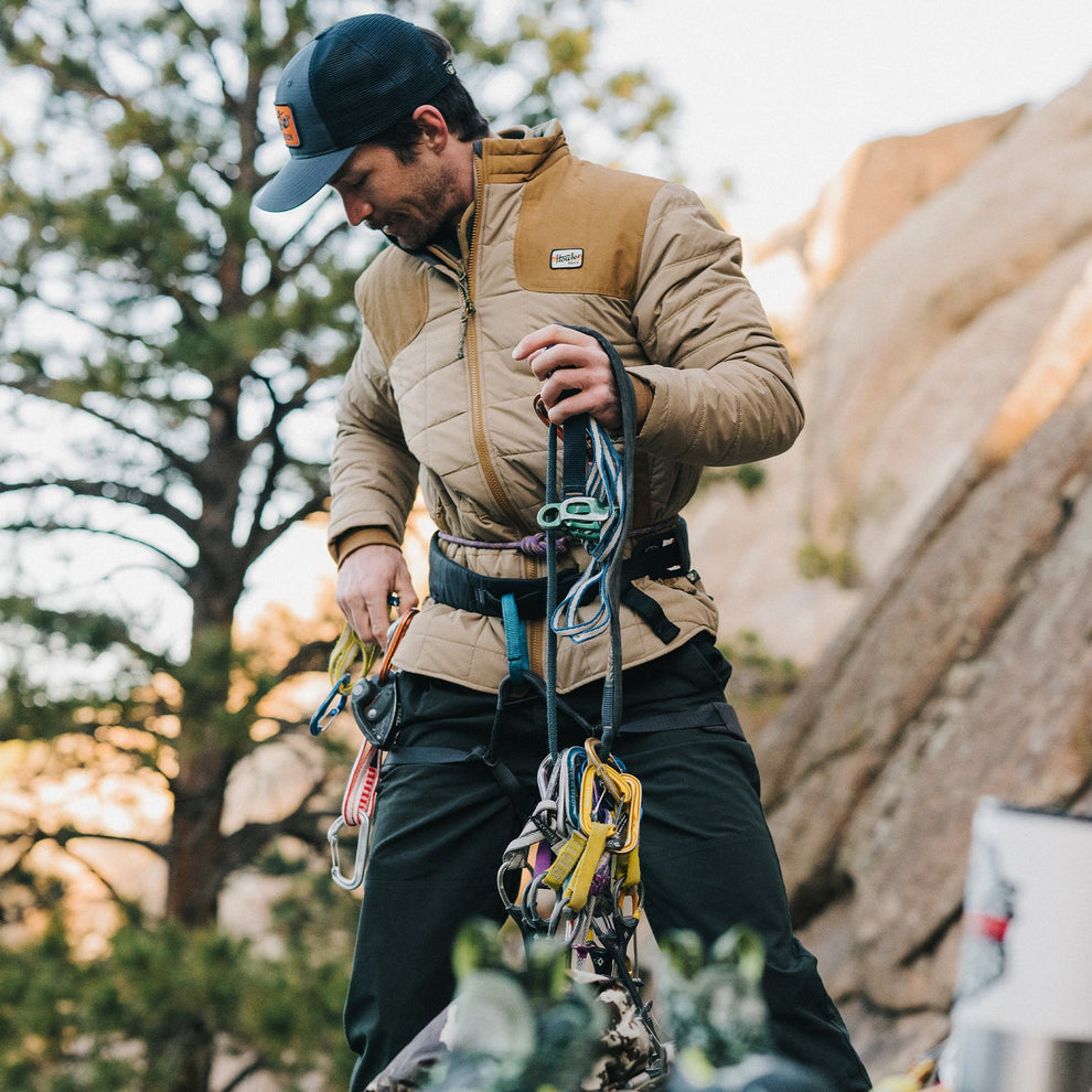 Merlin Jacket - Khaki / Camel – HOWLER BROTHERS