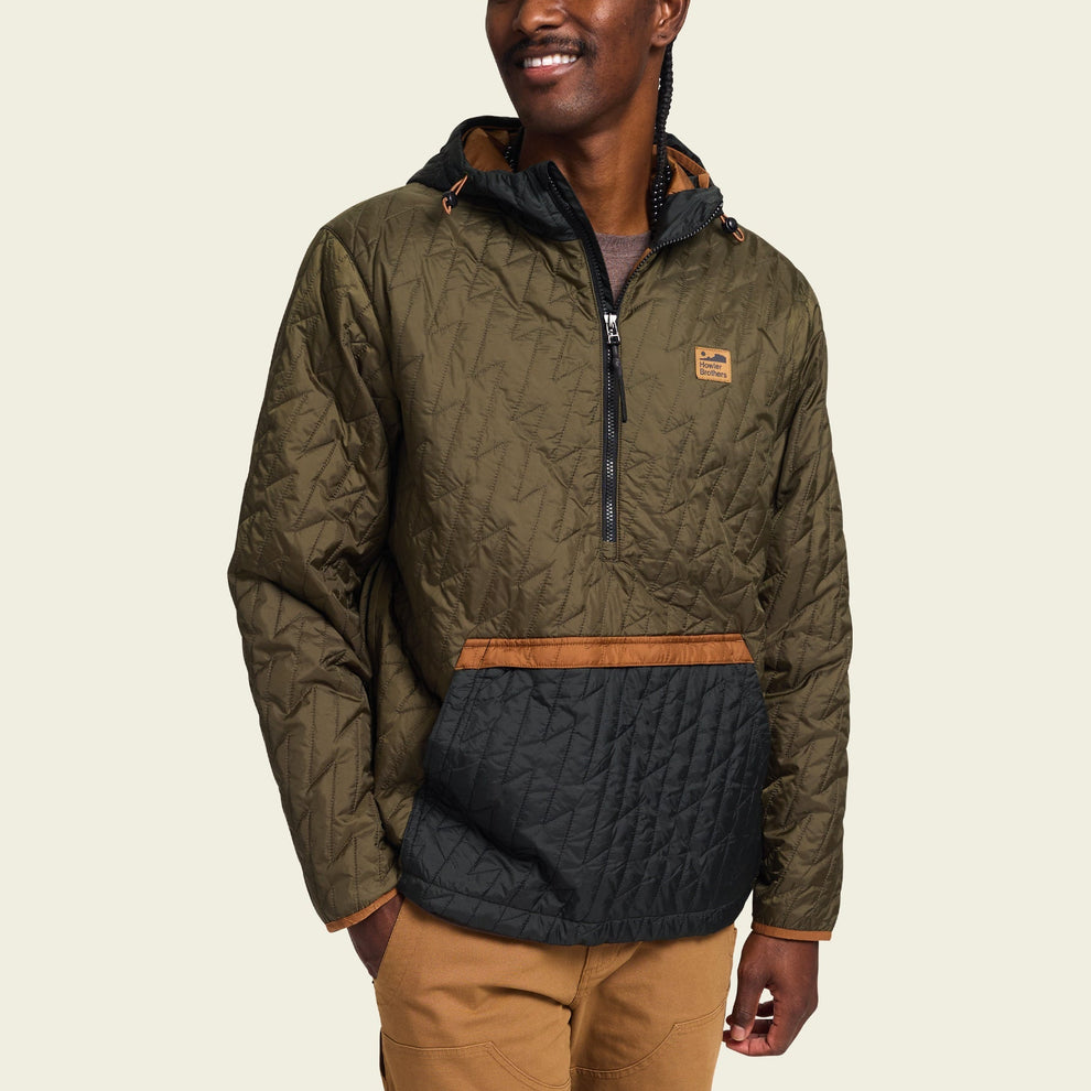 Voltage Quilted Pullover - Pinegrove – HOWLER BROTHERS