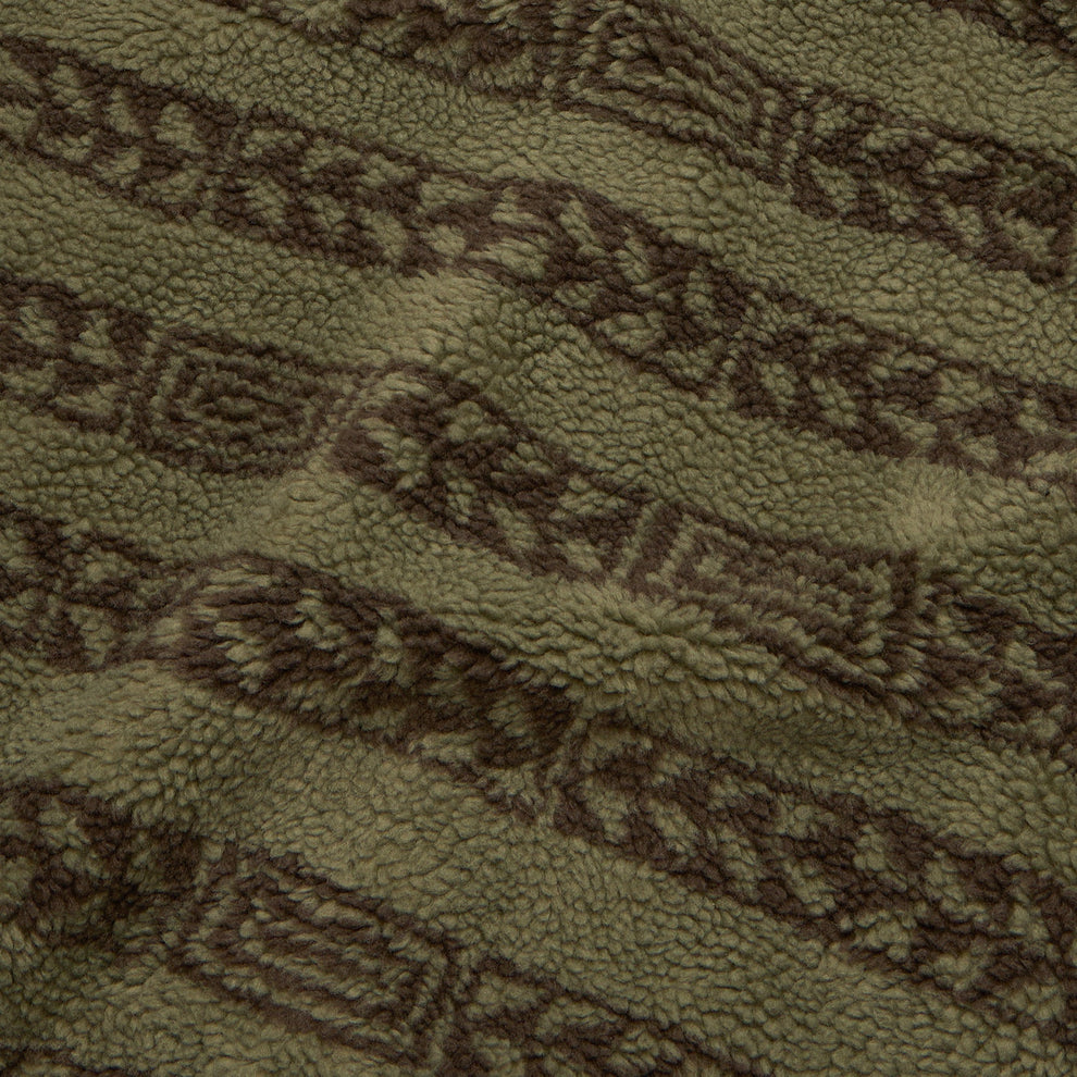 Allegheny Fleece Overshirt - Hanko Stripe : Lichen Green – HOWLER BROTHERS