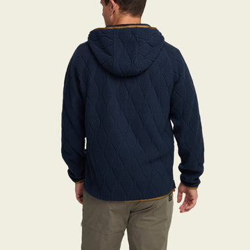 Chisos Hooded Pullover - Capillary Waves : Dark Blue – HOWLER BROTHERS