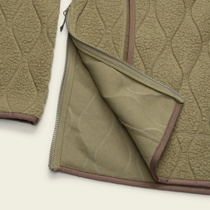 Chisos Hooded Pullover - Capillary Waves : Lichen Green – HOWLER BROTHERS