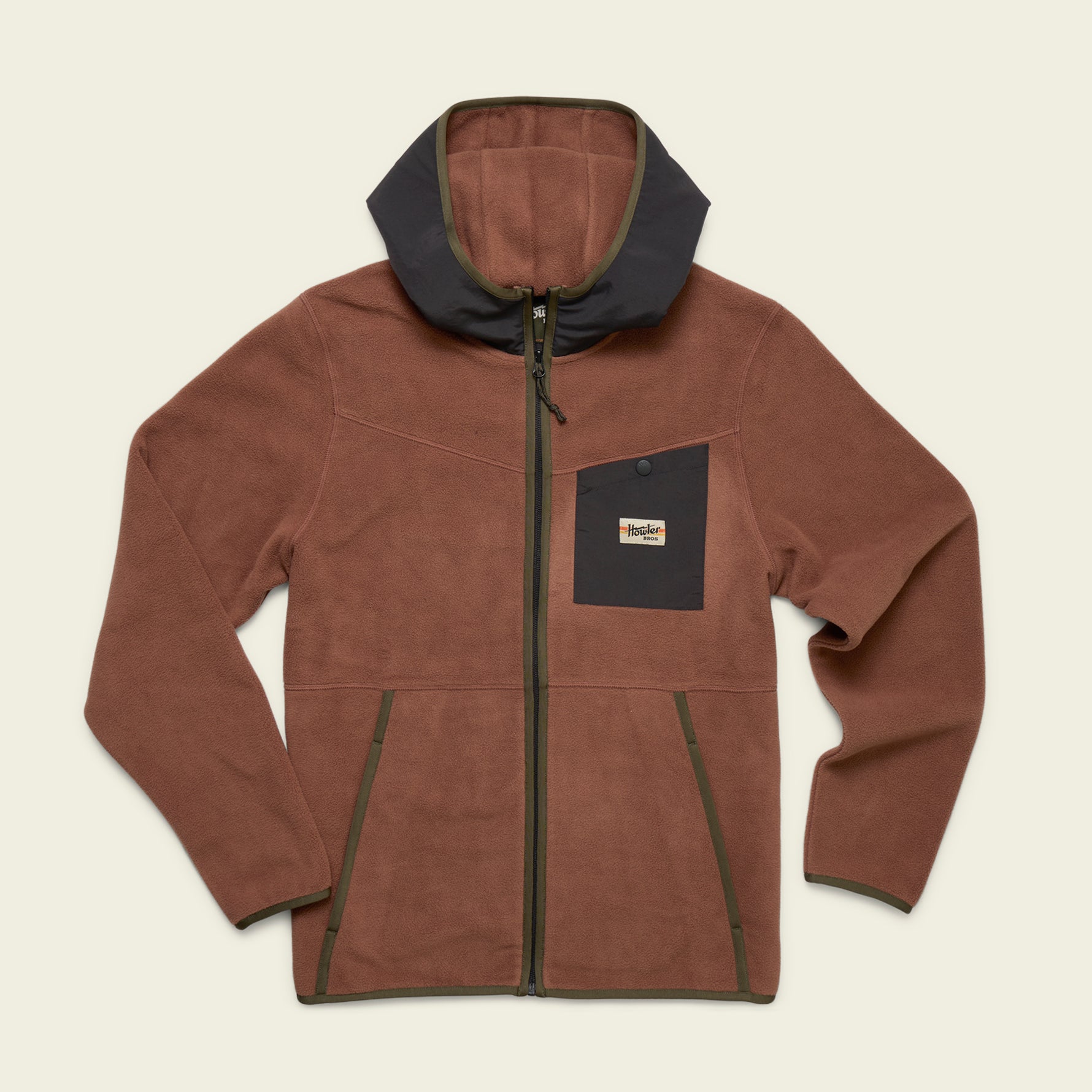 Free Range Hooded Jacket - Mink Brown – HOWLER BROTHERS