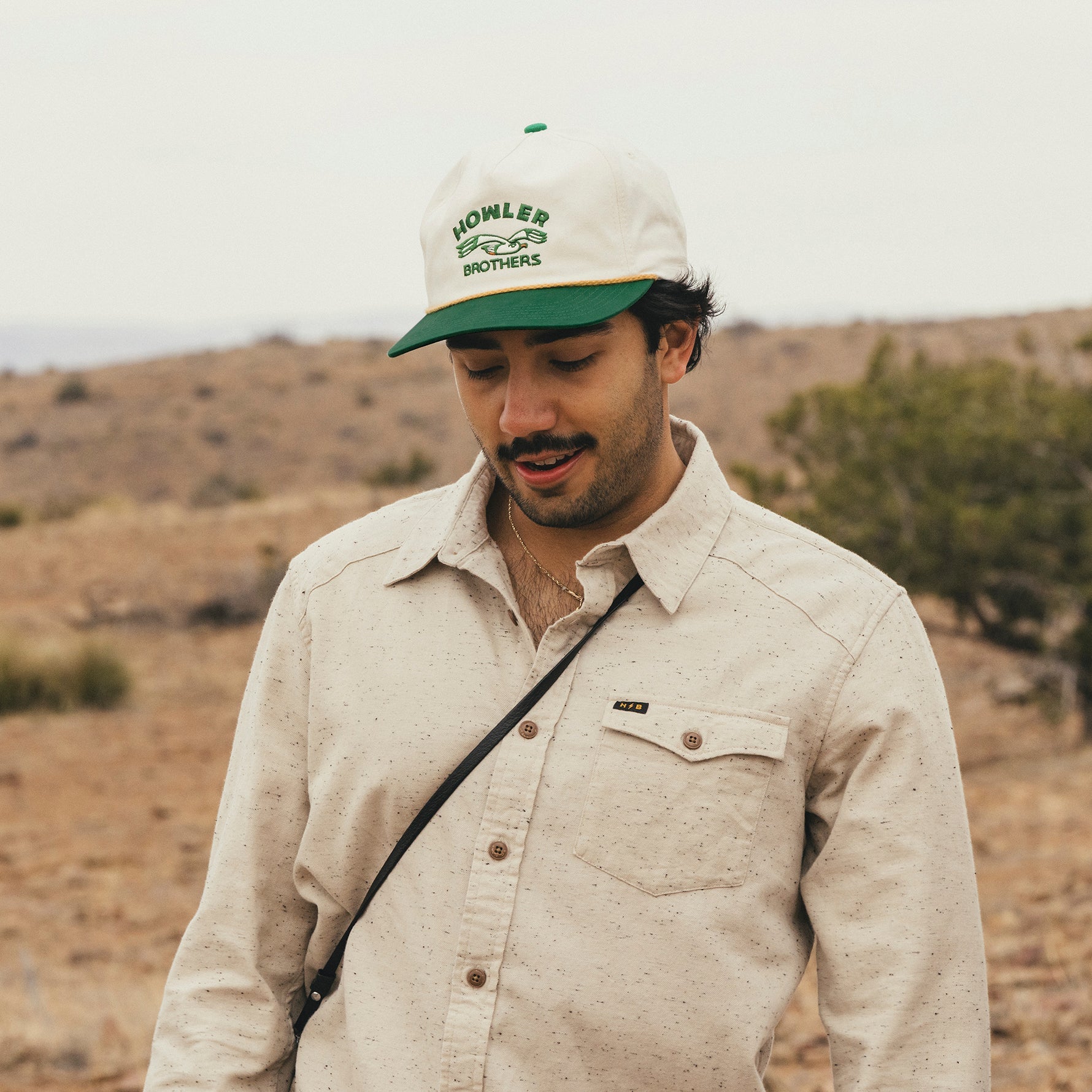 Seagull Snapback - White / Green – HOWLER BROTHERS