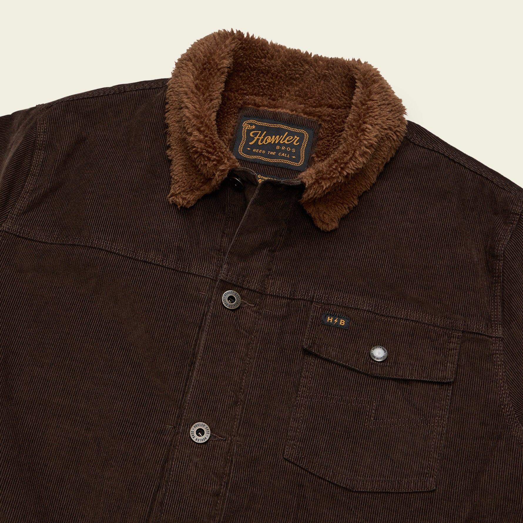 Fuzzy Depot Jacket - Bark – HOWLER BROTHERS