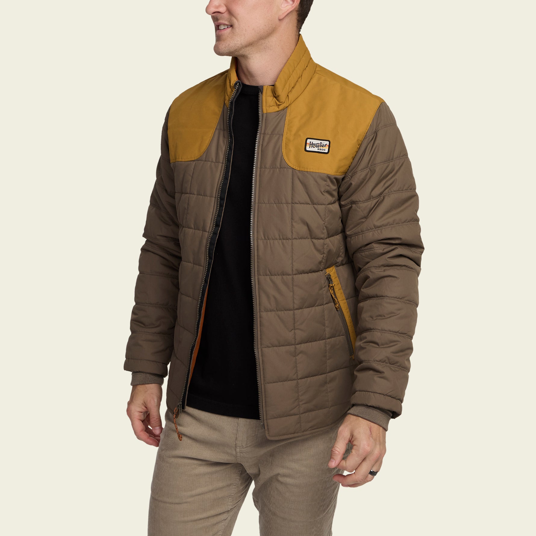 Merlin Jacket - Cappuccino / Camel – HOWLER BROTHERS