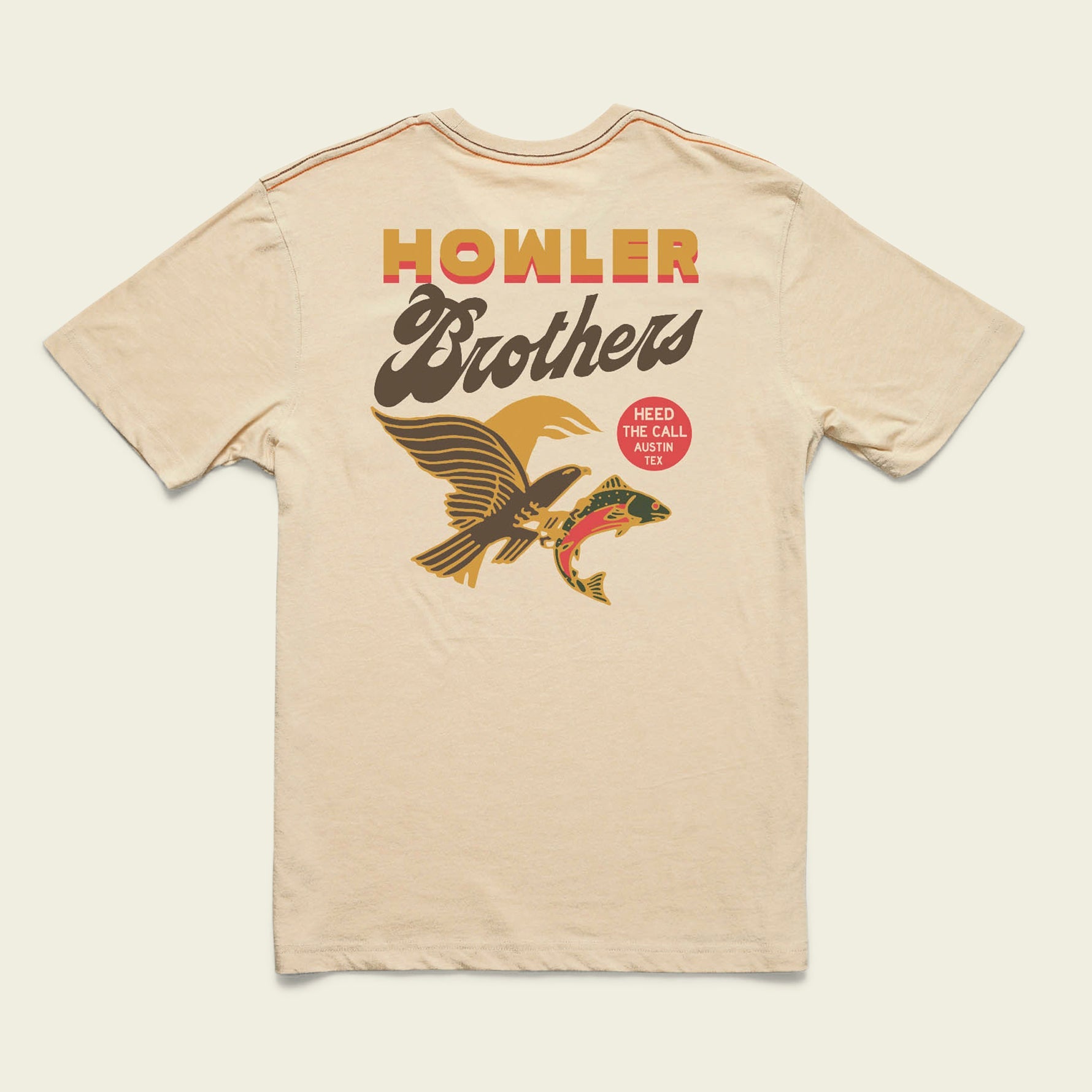 Osprey Prey Pocket T-Shirt - Sand Heather – HOWLER BROTHERS