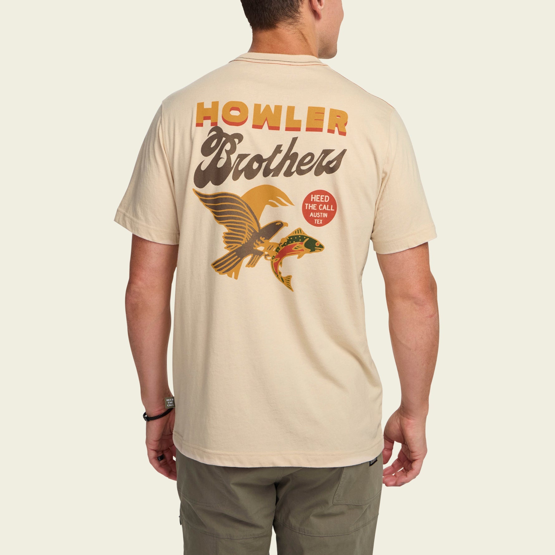 Osprey Prey Pocket T-Shirt - Sand Heather – HOWLER BROTHERS
