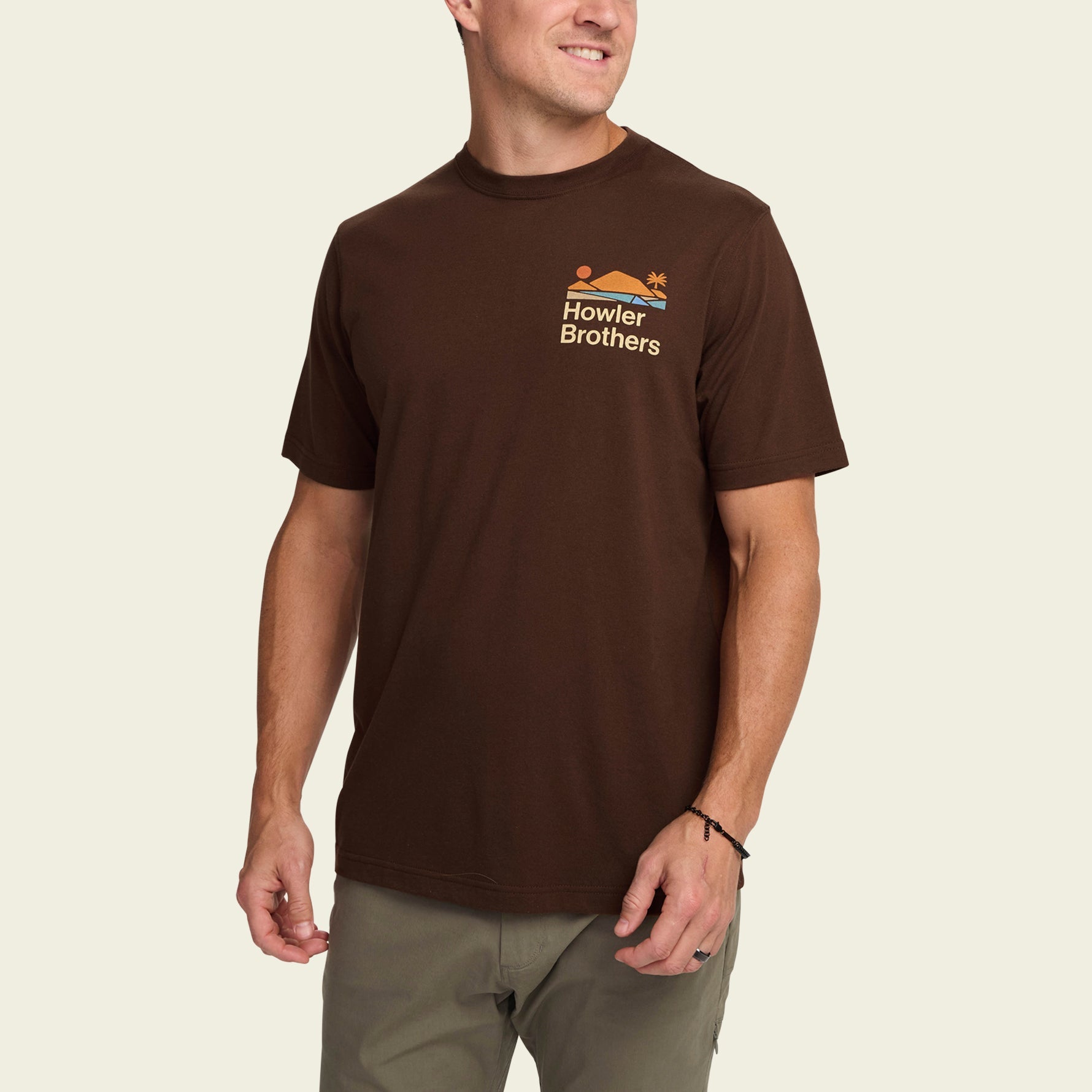 Bahía de Howler T-Shirt - Mahogany – HOWLER BROTHERS