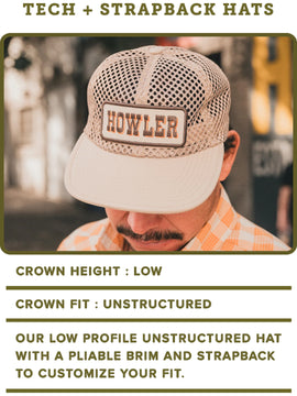 Howler Script Snapback | Soft Crown, Adjustable Fit | Howler Brothers – HOWLER BROTHERS