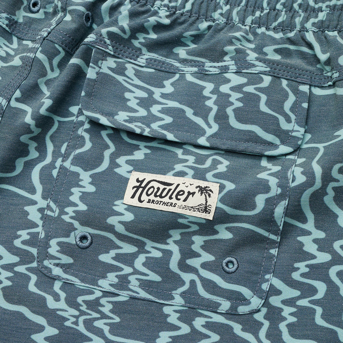 Deep Set Boardshorts 17" - Ocean Motion : Shimmer – HOWLER BROTHERS