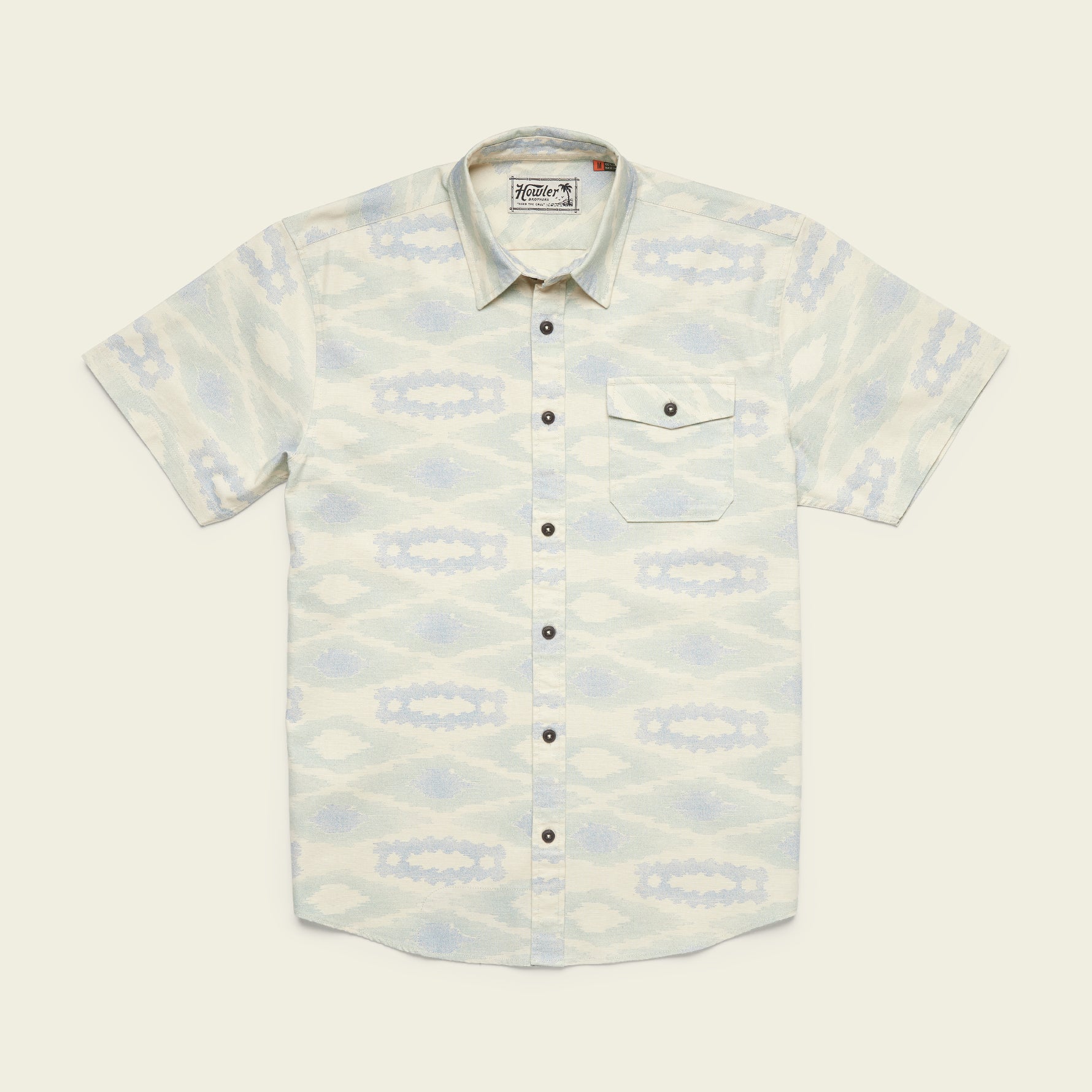 San Gabriel Shirt - Taki : Bone White – HOWLER BROTHERS