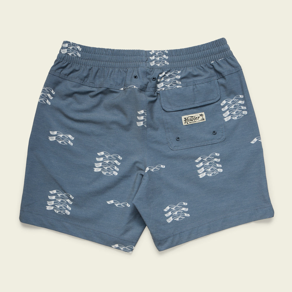 Deep Set Boardshorts 17" - Flocka Seagulls : Key Largo – HOWLER BROTHERS