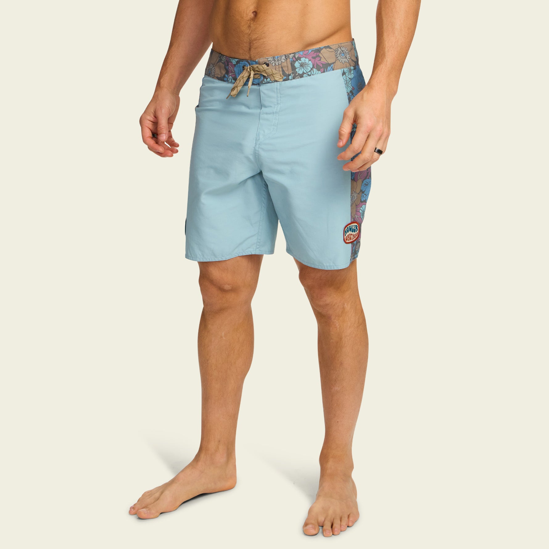 Ensueño Boardshorts 18" - Flower Power : Pool Blue – HOWLER BROTHERS