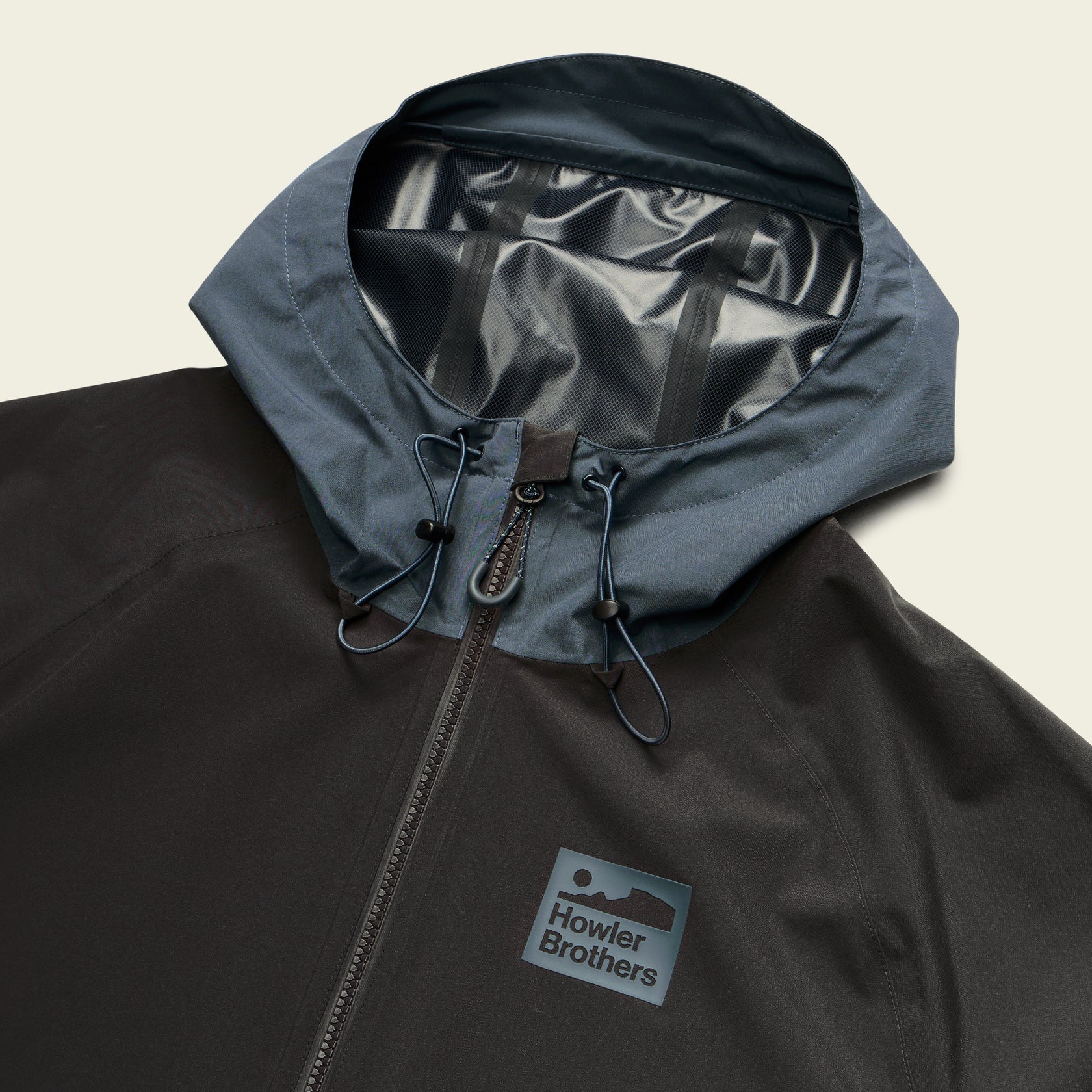 Storm Splitter Rain Shell - Antique Black / Dark Slate – HOWLER BROTHERS