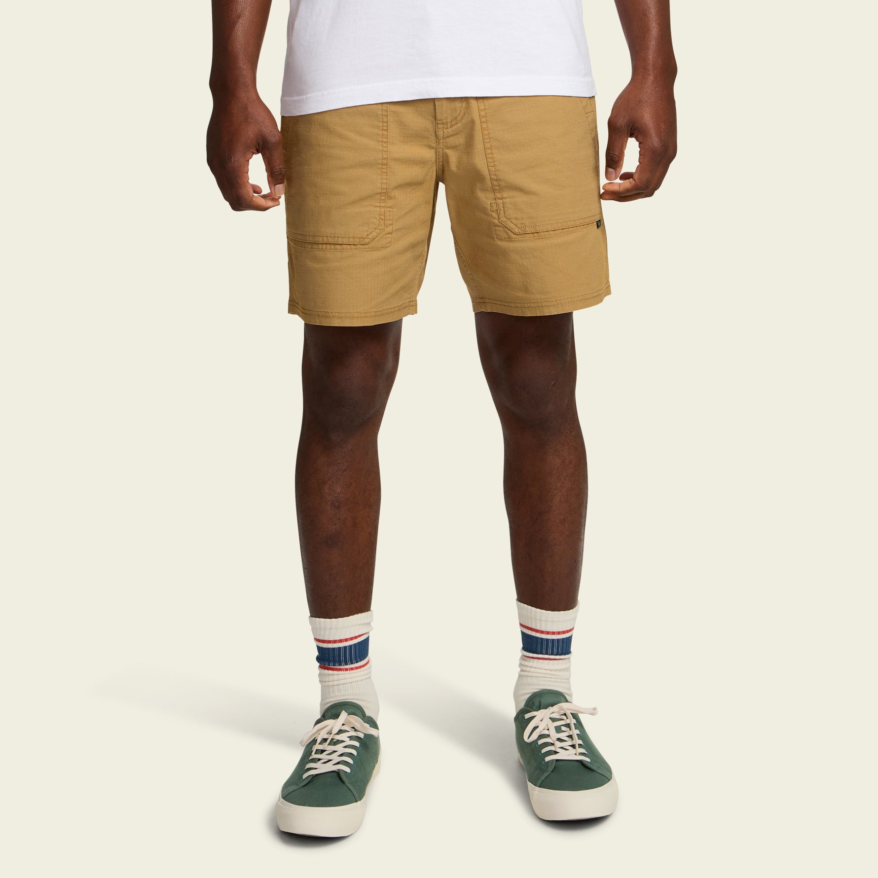 Quonset Camp Shorts - British Khaki – HOWLER BROTHERS