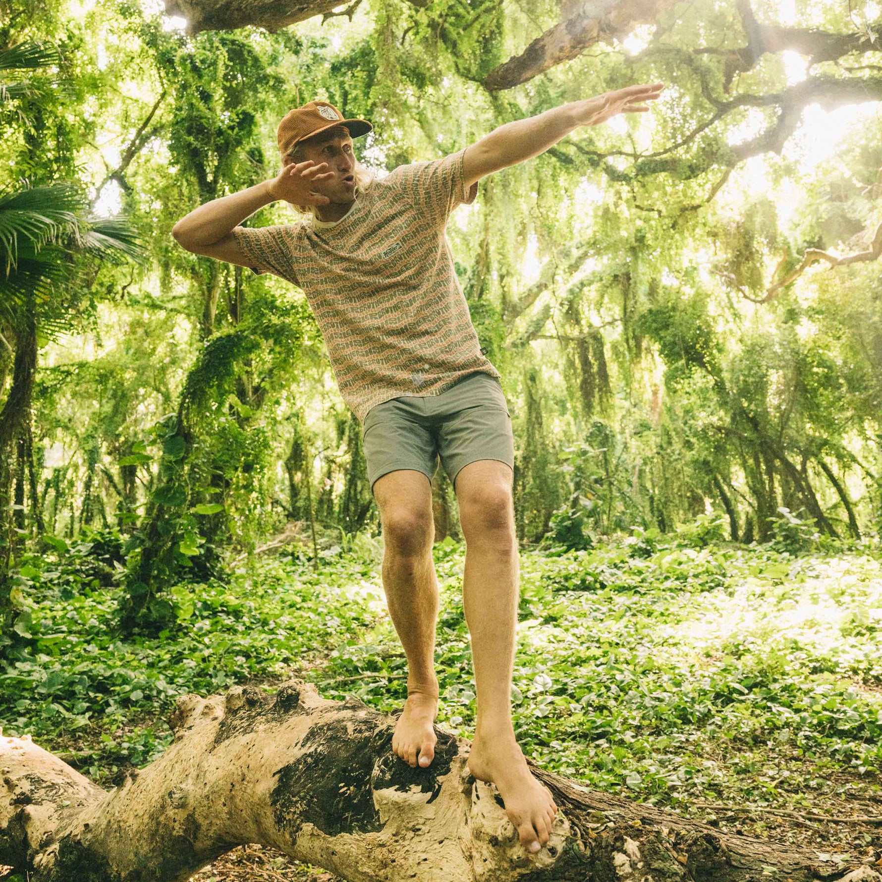 Jacquard T - HB Flow : Sand – HOWLER BROTHERS