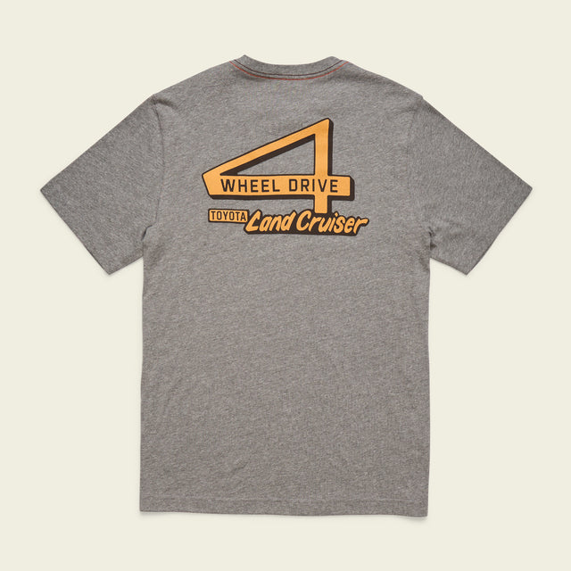 Land Cruiser T-Shirt - 4WD : Varsity Grey – HOWLER BROTHERS