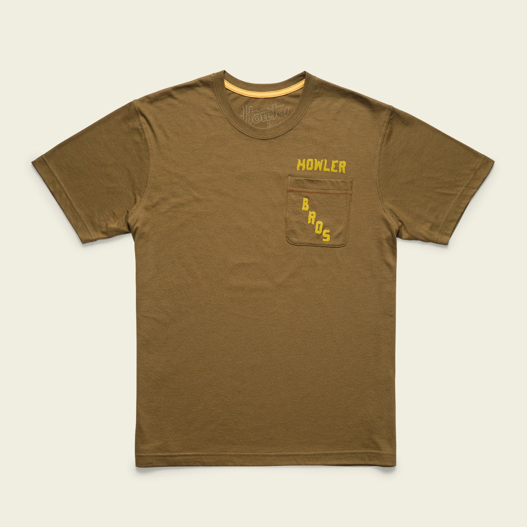 Prickly Pear Pocket T-Shirt - Ivy Green – HOWLER BROTHERS