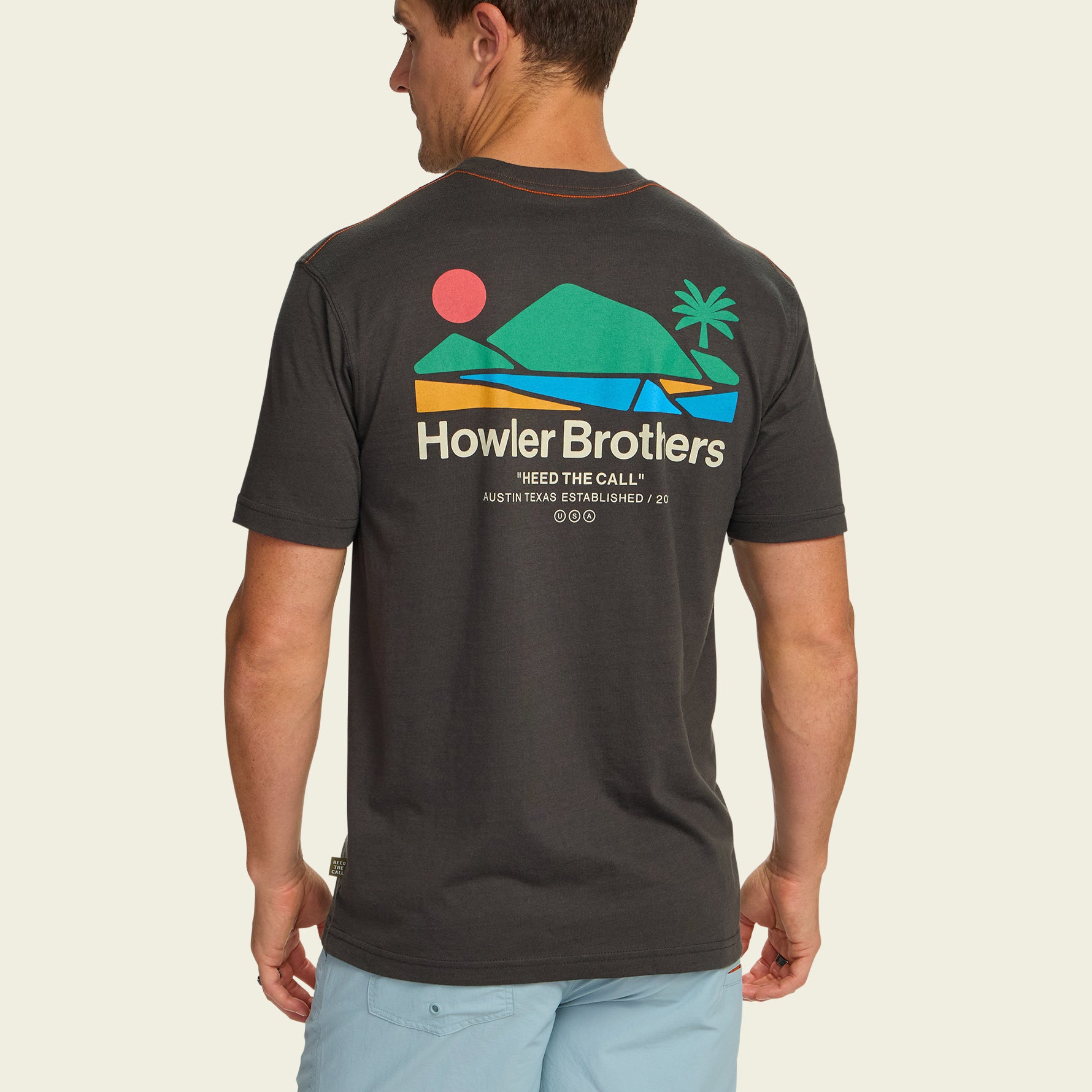 Bahía de Howler T-Shirt - Antique Black – HOWLER BROTHERS