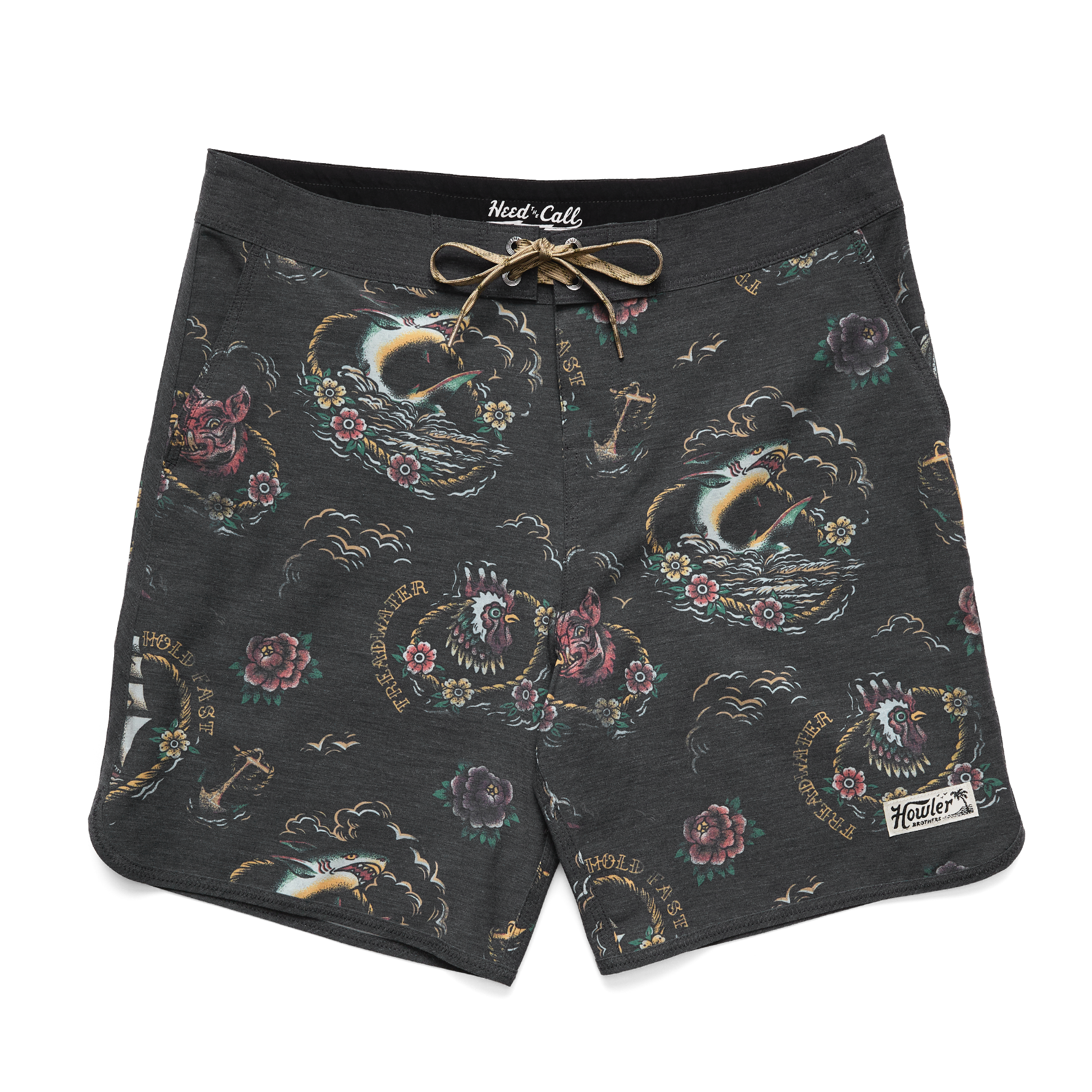 HFTTMM Bruja Boardshorts - Sea Spell : Deep Ocean – HOWLER BROTHERS