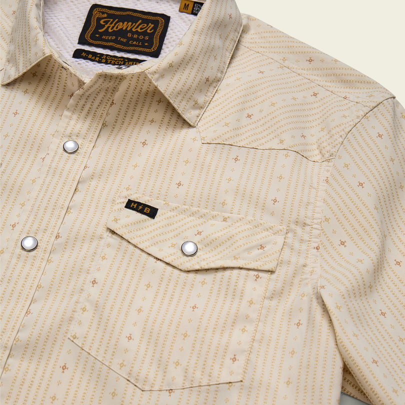 H Bar B Tech Longsleeve - Supernova Stripe : Leche – HOWLER BROTHERS