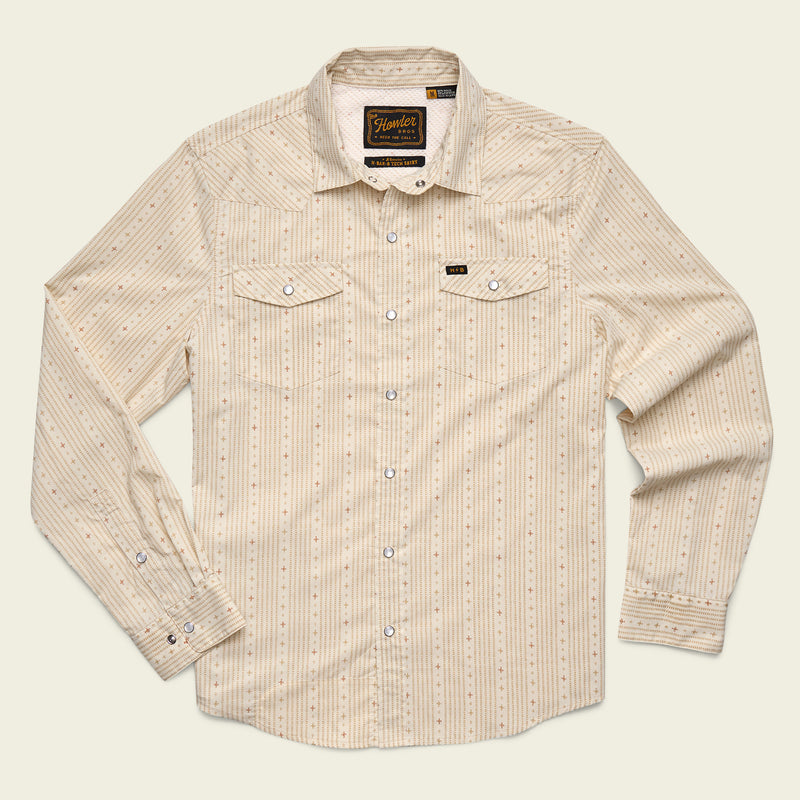 H Bar B Tech Longsleeve - Supernova Stripe : Leche – HOWLER BROTHERS
