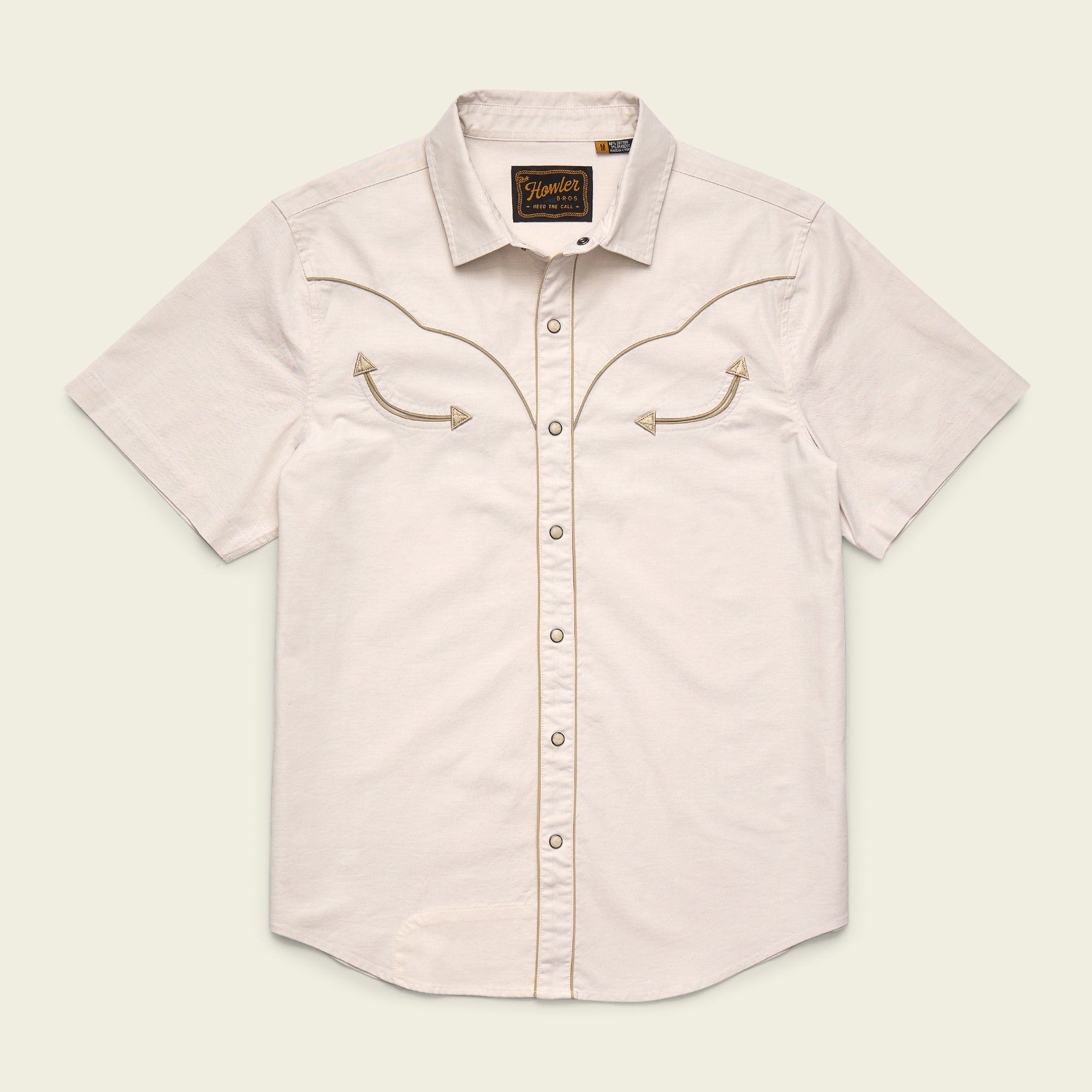 Broncbuster Snapshirt - Sand – HOWLER BROTHERS