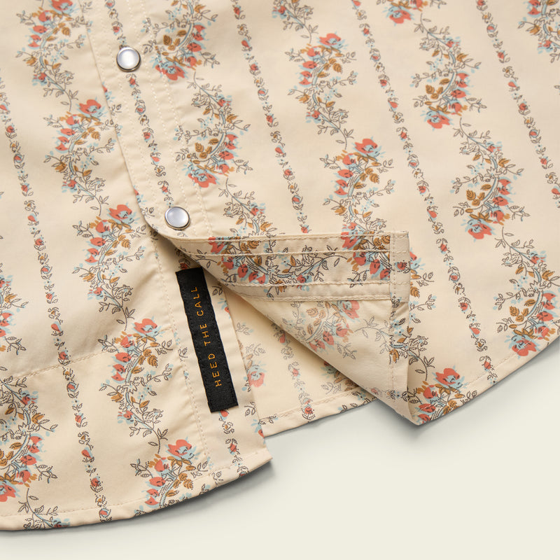 Open Country Tech Shirt - Grampa's Curtains : Natural – HOWLER BROTHERS