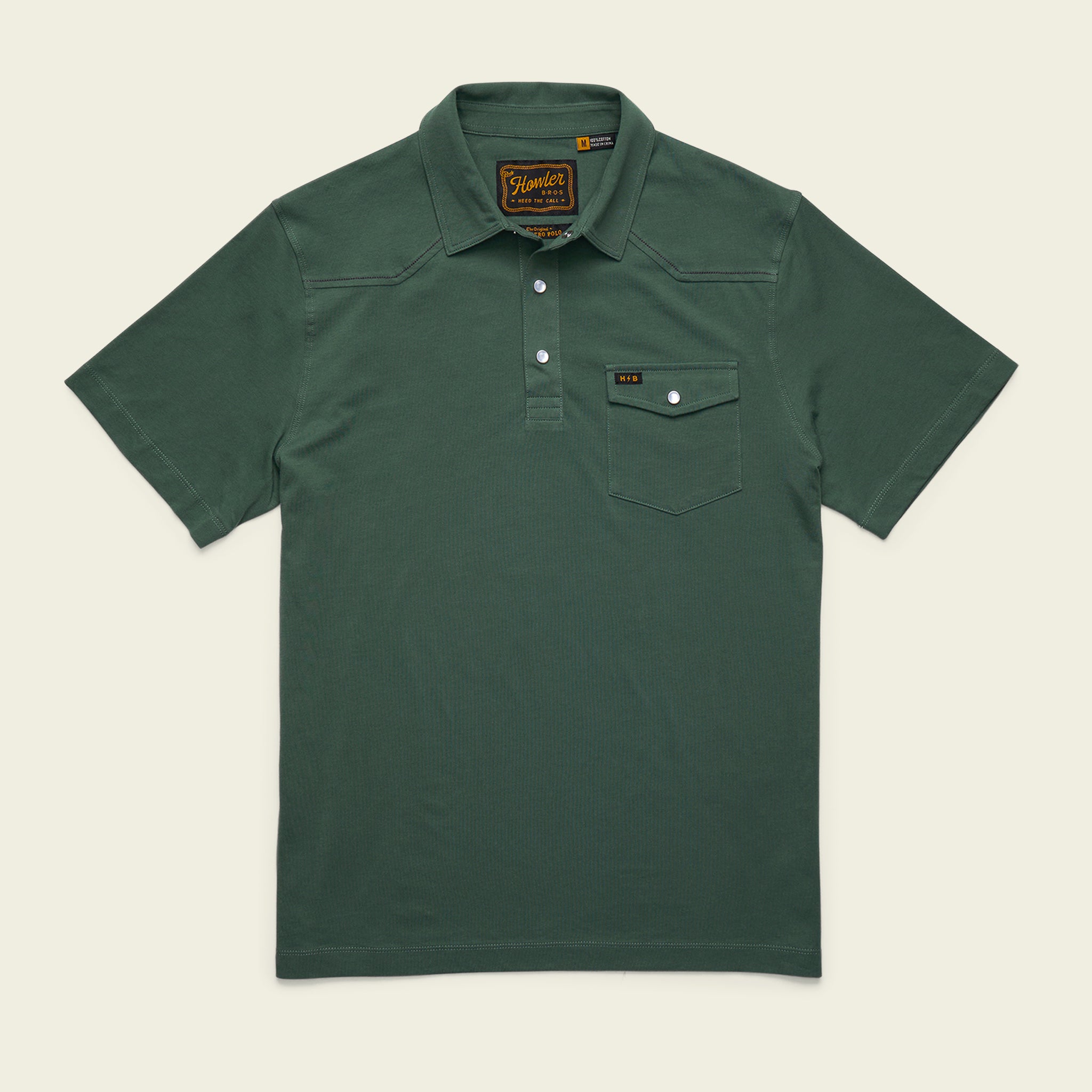 Ranchero Polo - Fern Green – HOWLER BROTHERS