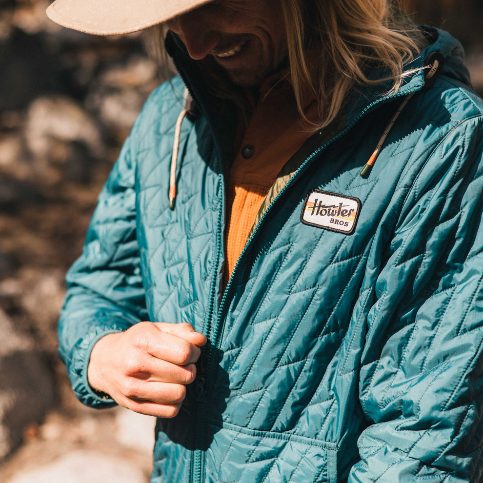 Voltage Full Zip Jacket - Dark Teal – HOWLER BROTHERS