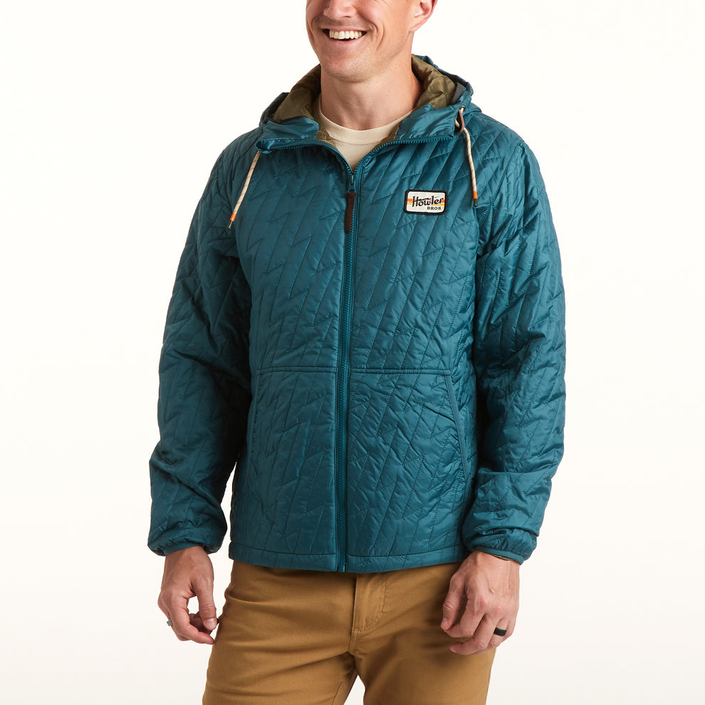 Voltage Full Zip Jacket - Dark Teal – HOWLER BROTHERS